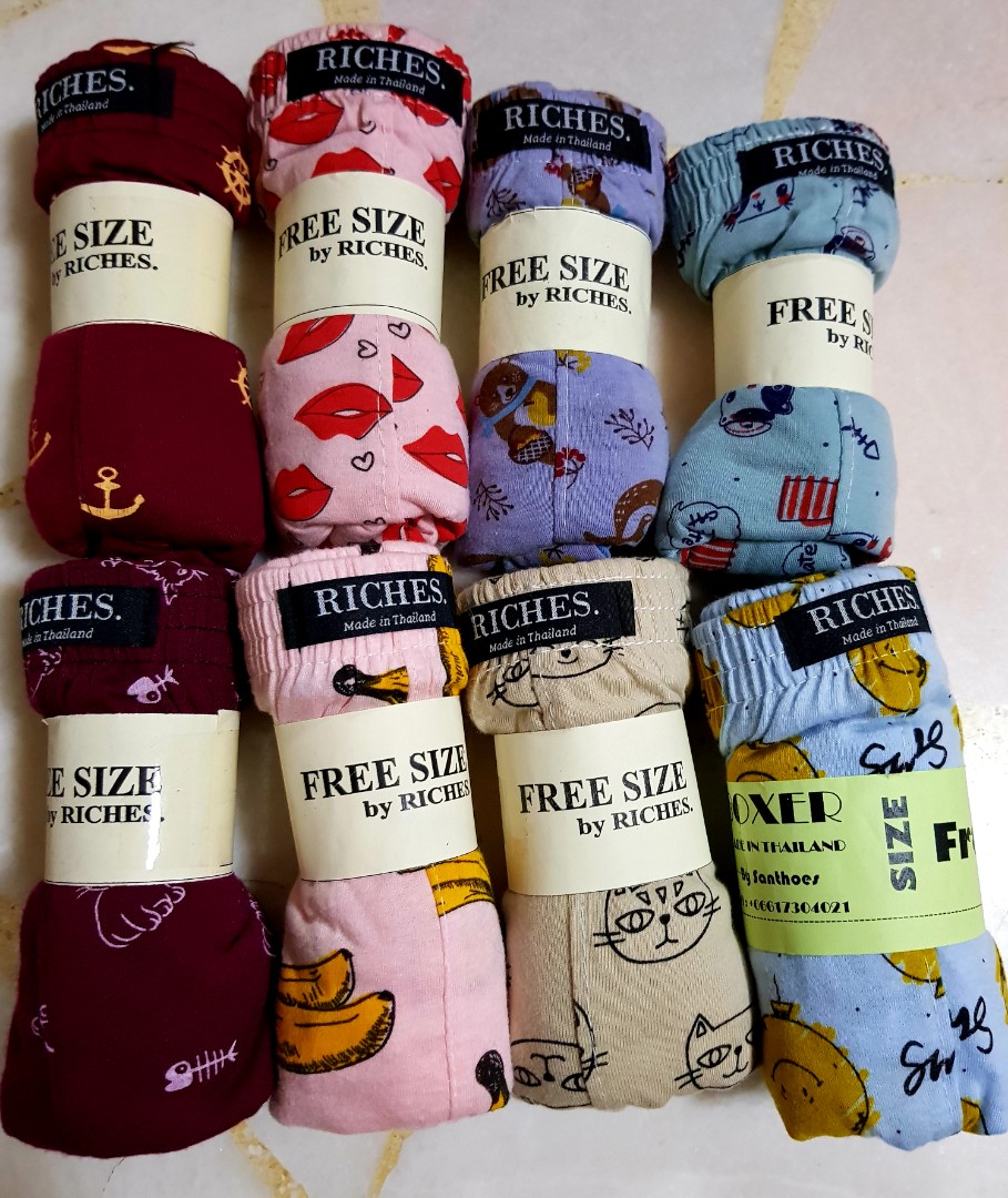 Mens fashionable boxers (free sizes), Men's Fashion, Bottoms, New ...