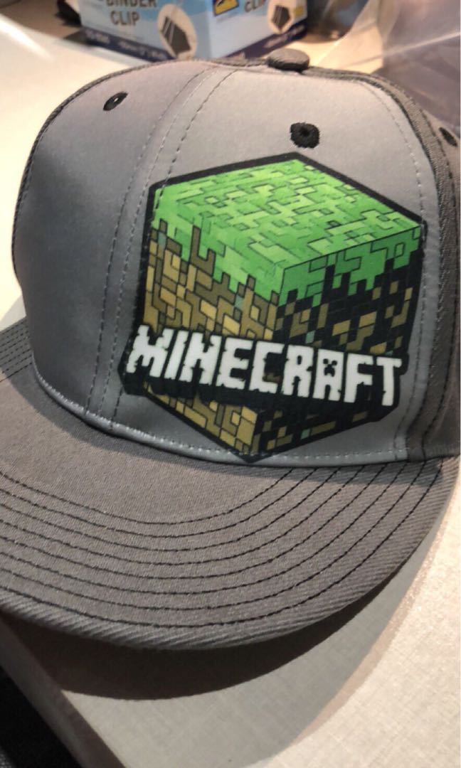 Minecraft cap (adult size), Men's Fashion, Watches & Accessories, Caps ...