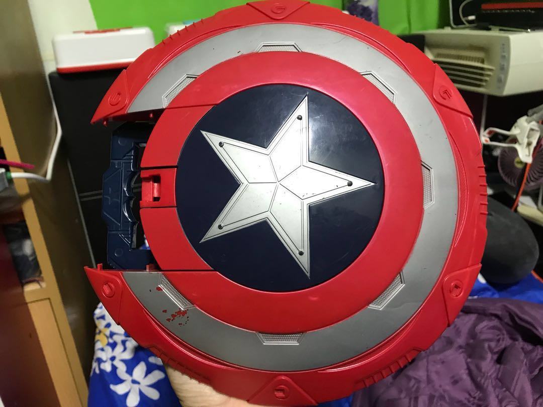 (Nerf) Captain America Marvel Super Soldier Gear Stealthfire Shield ...