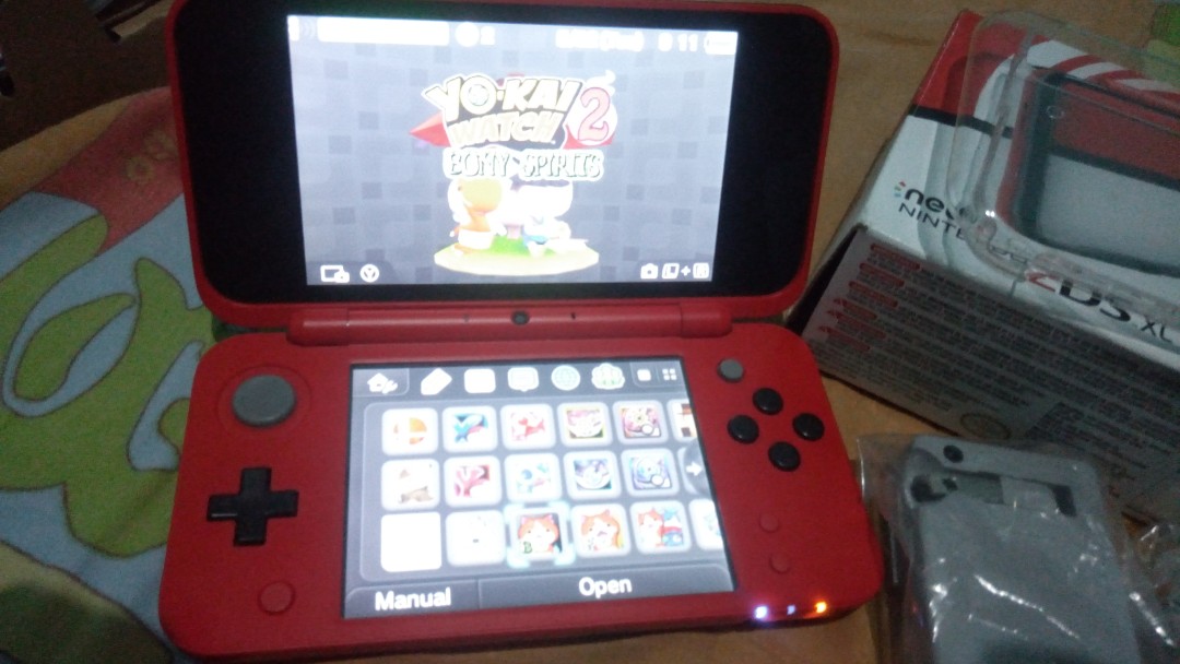 New 2DS XL Pokeball Edition 64GB CFW, Video Gaming, Video Game Consoles ...