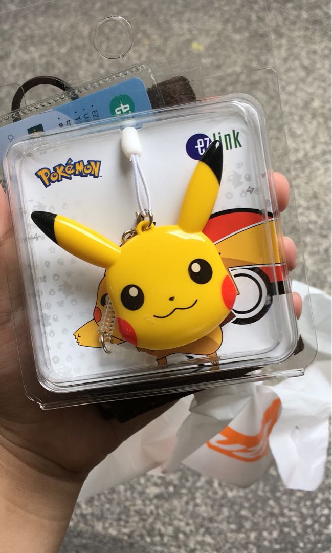 Pikachu Ez-Link Charm, Women's Fashion, Bags & Wallets, Wallets & Card ...