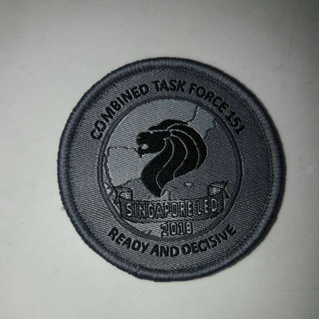 RSN Singapore Navy CTF151 patch "Singapore Led", Everything Else on ...