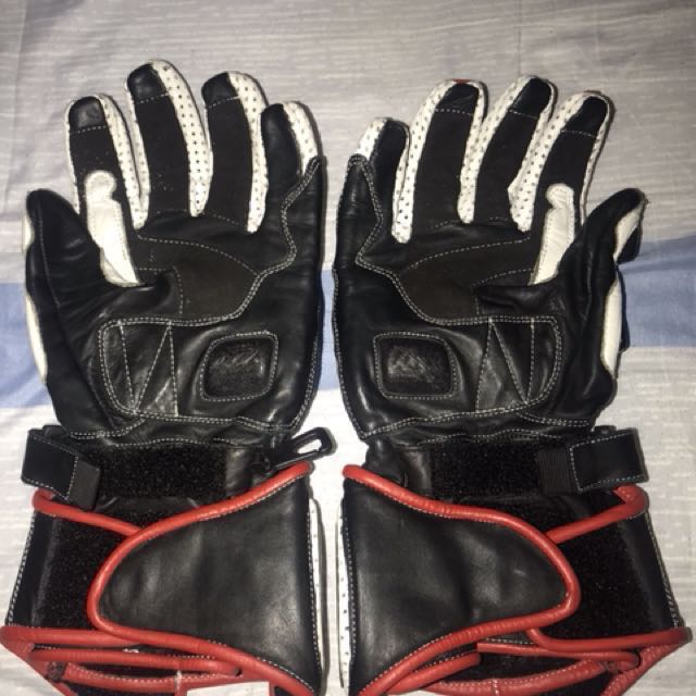 SRS knox racing full gloves, Motorcycles, Motorcycle Apparel on Carousell