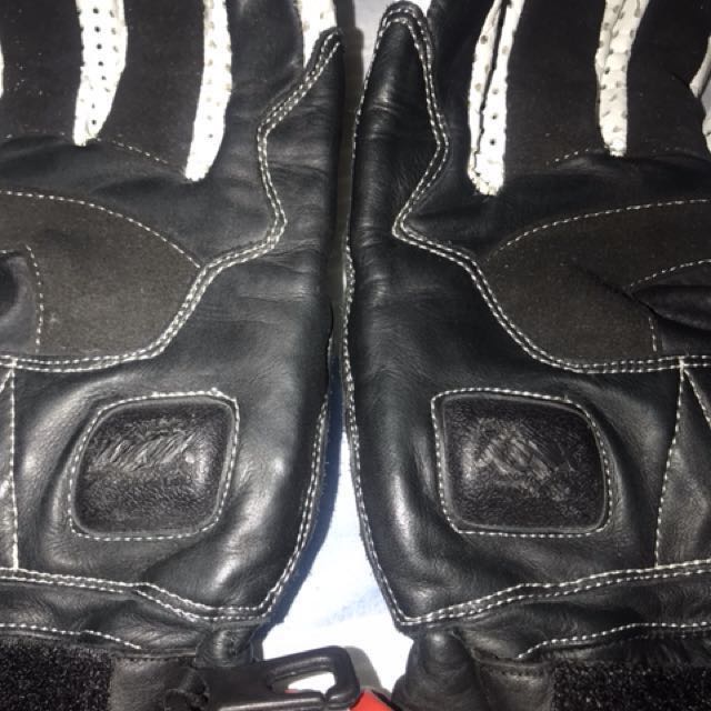 SRS knox racing full gloves, Motorcycles, Motorcycle Apparel on Carousell