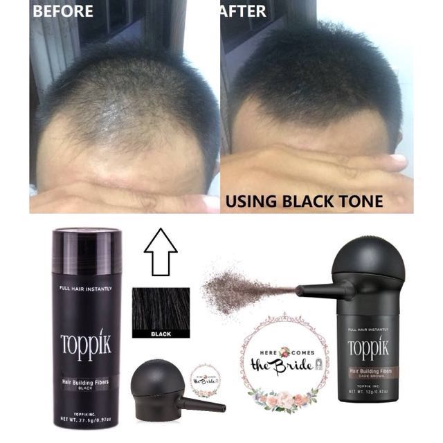 Toppik Hair Buiding Fibers (27.5g), Beauty & Personal Care, Hair on ...