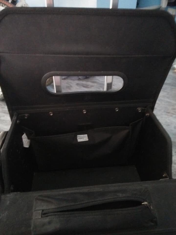 Used Hawk Trolley bag (box type), Men's Fashion, Bags, Briefcases on ...