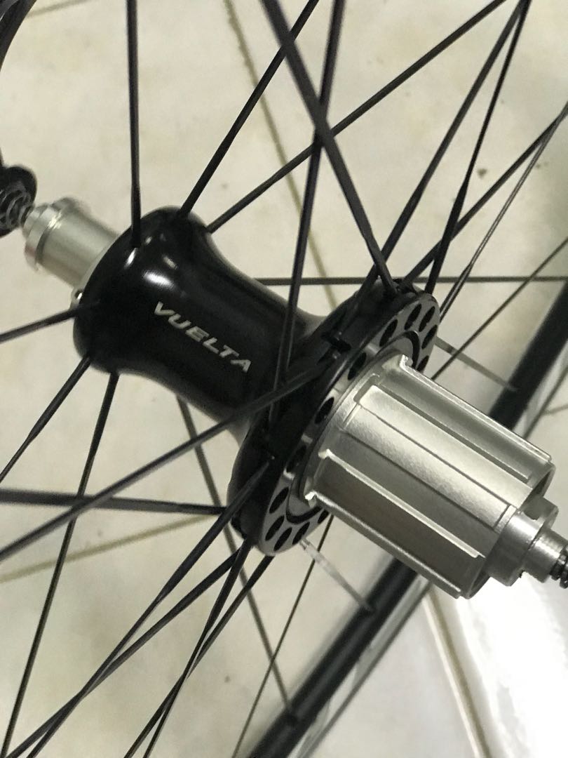VUELTA Italy brand 700c wheelset very crispy hup sound..America hup ...