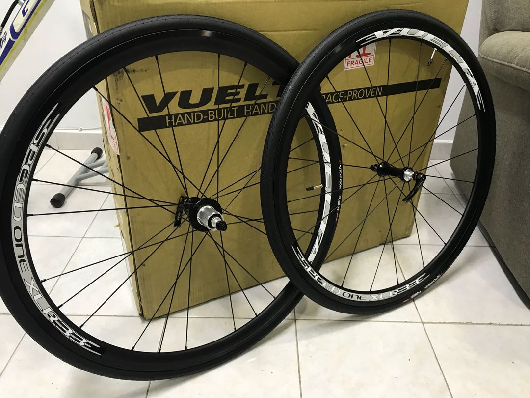 VUELTA Italy brand 700c wheelset very crispy hup sound..America hup ...