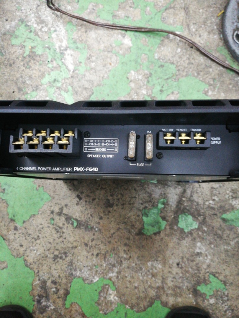 ALPINE PMX-F640 AMPLIFIER, Car Accessories, Electronics & Lights on Carousell