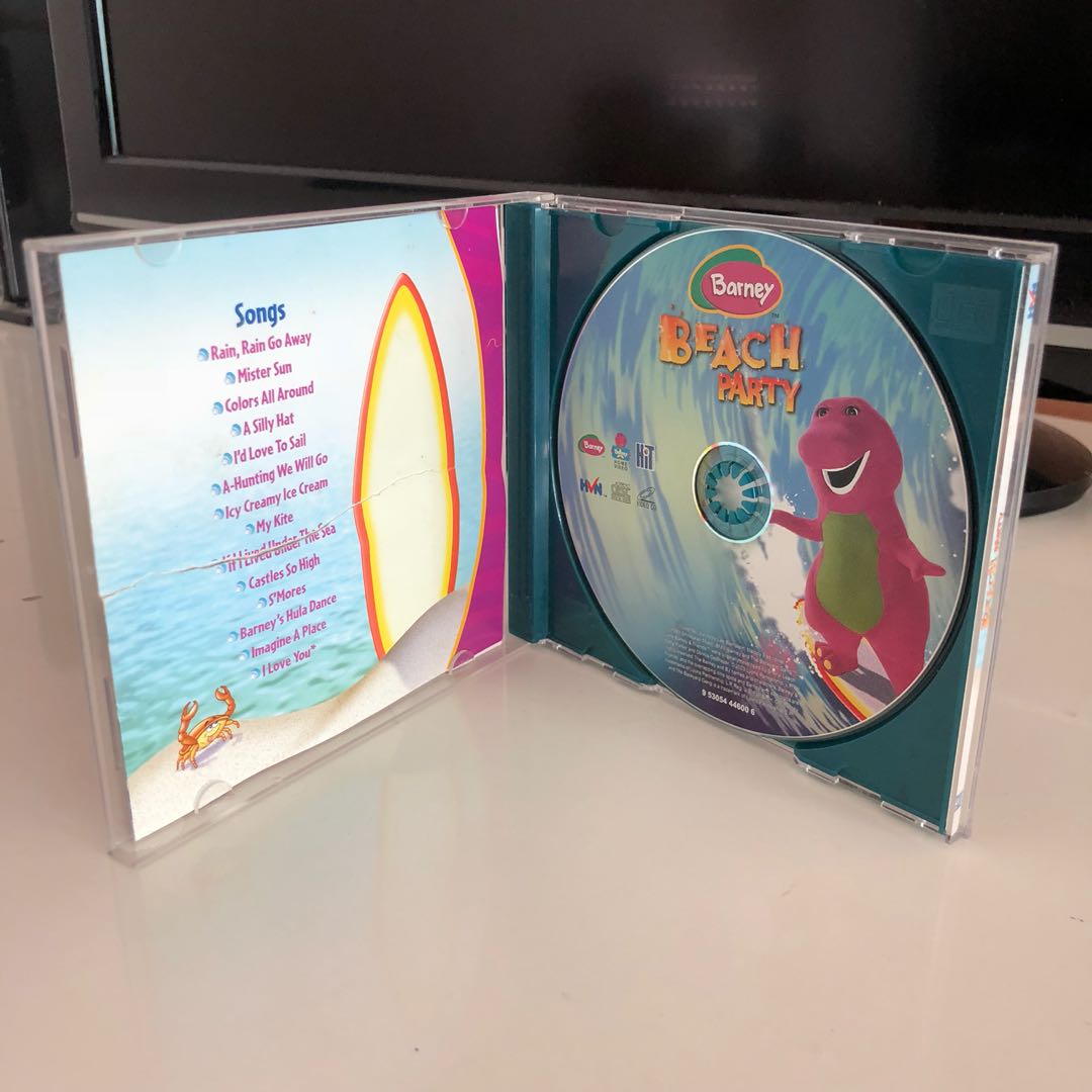 Barney Beach Party VCD on Carousell