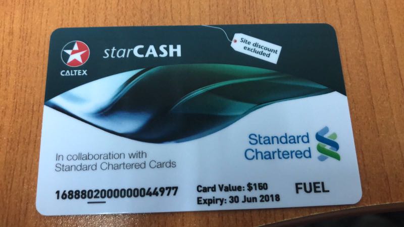 Caltex Fuel Card, Tickets & Vouchers, Vouchers on Carousell