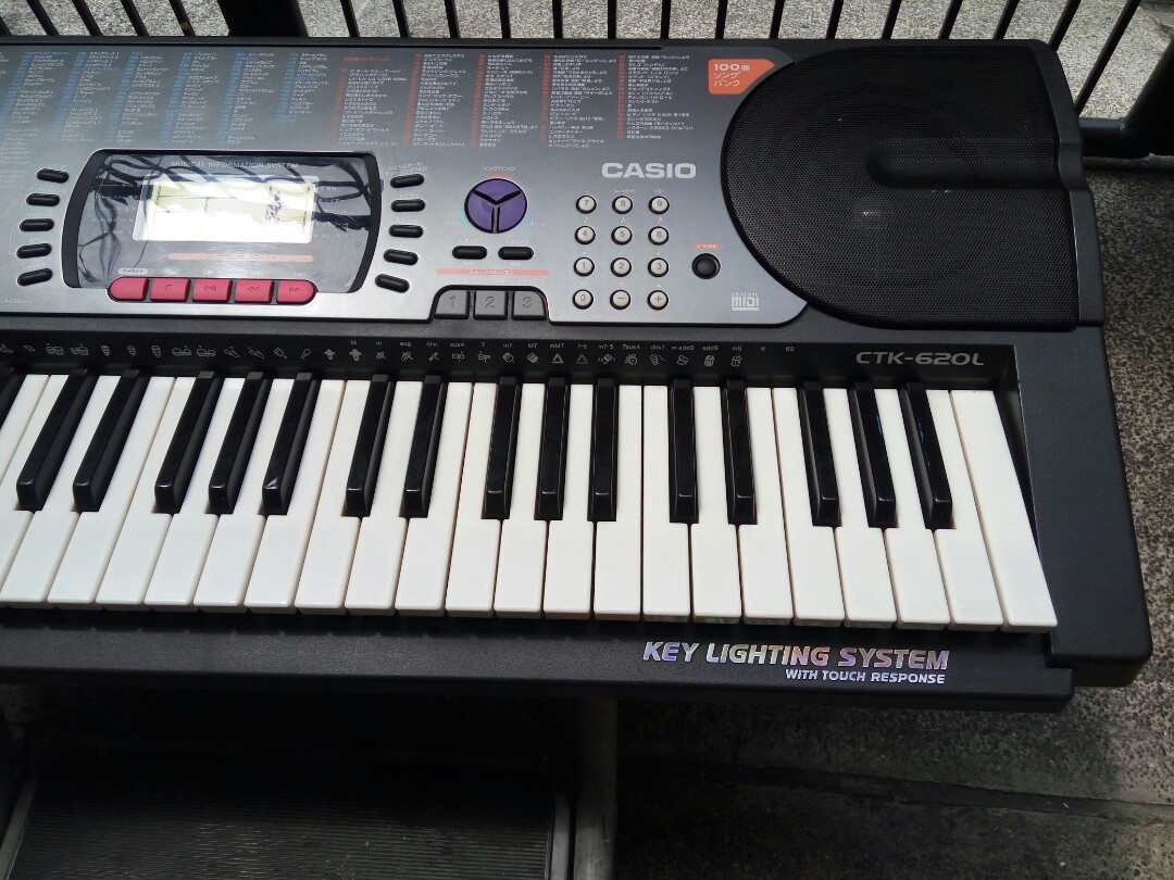 Casio CTK-620L keyboard Made in Japan 220 volts, Hobbies & Toys, Music ...
