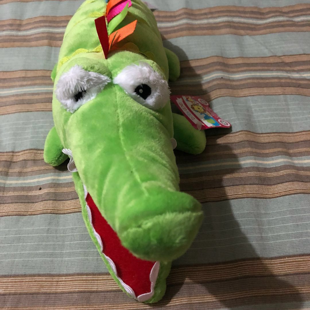 Croc Baby Rattle Plush Toy (from US), Babies & Kids, Infant Playtime on ...
