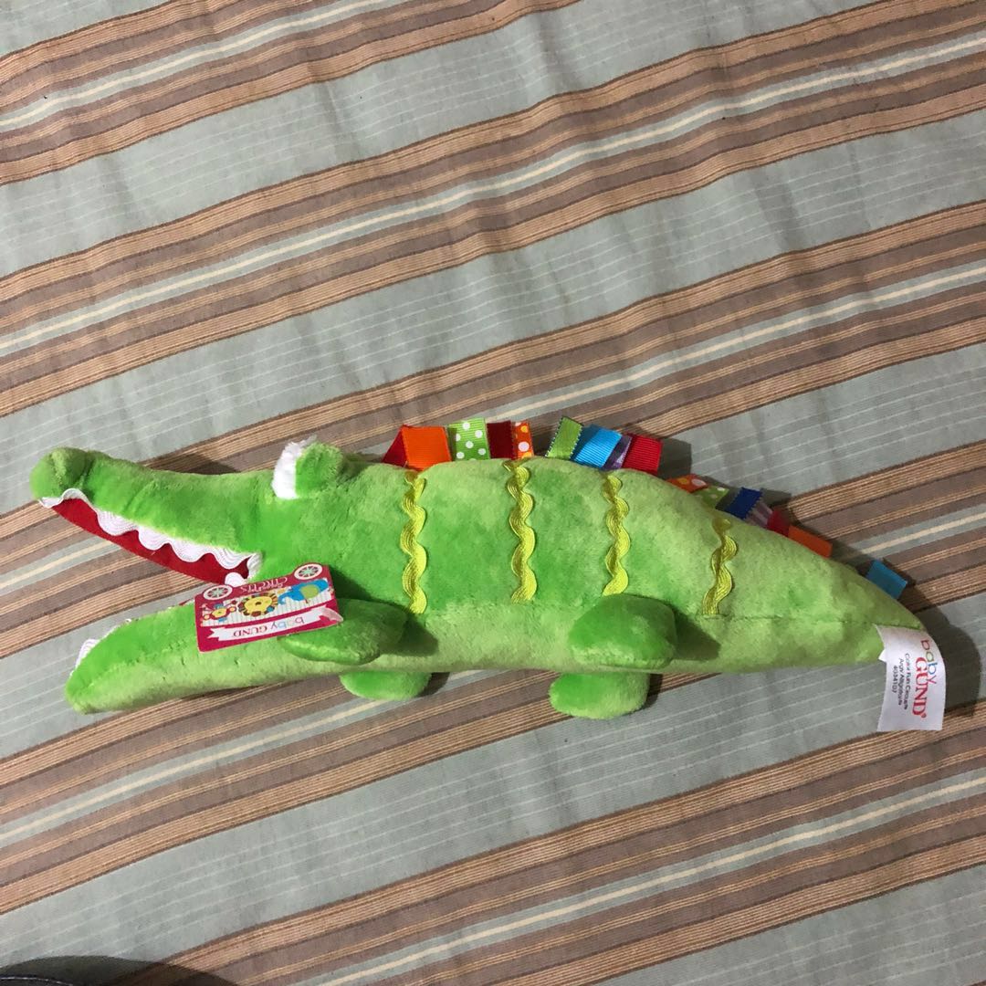 Croc Baby Rattle Plush Toy (from US), Babies & Kids, Infant Playtime on ...