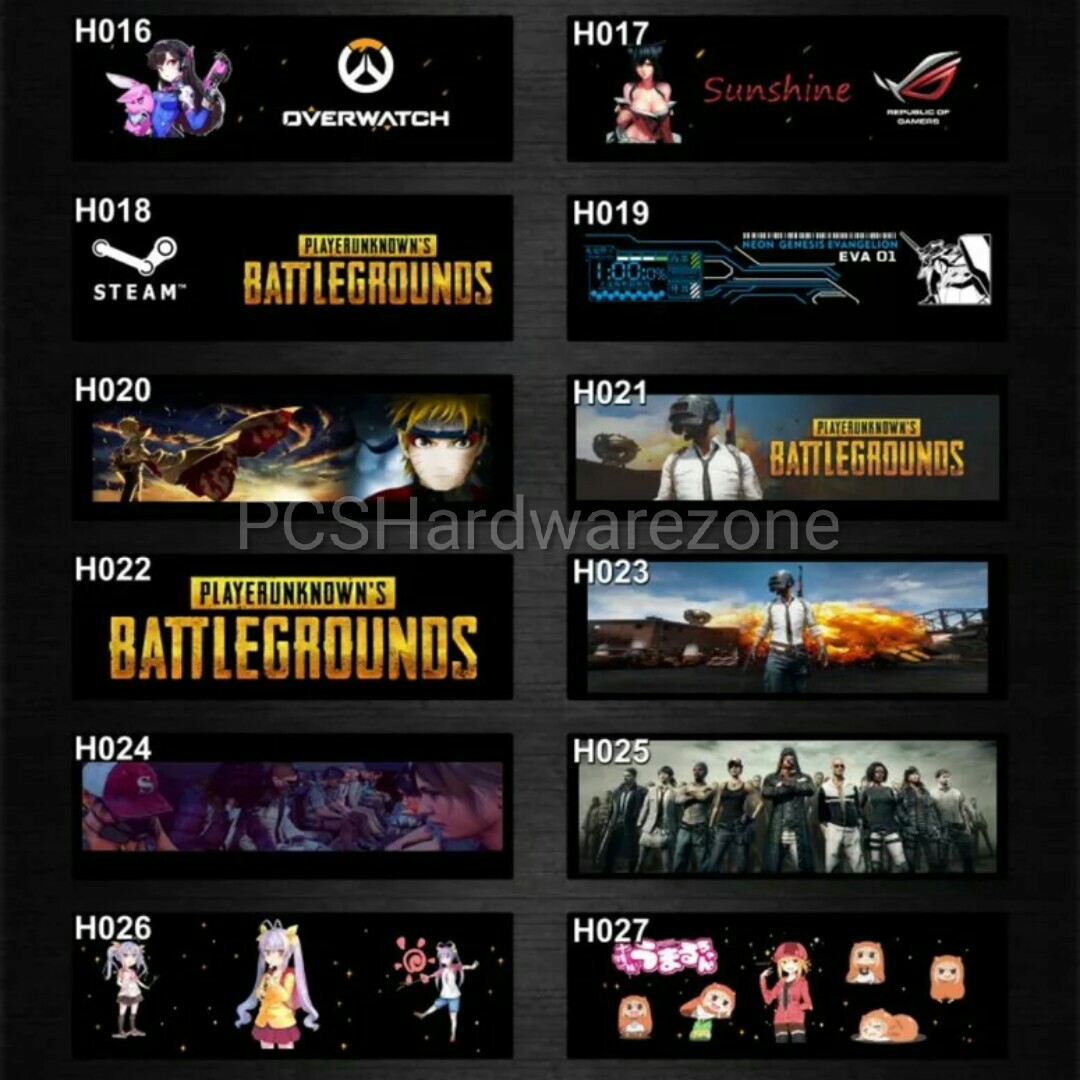 Custom LED/RGB GPU Backplate, Electronics, Computer Parts & Accessories ...