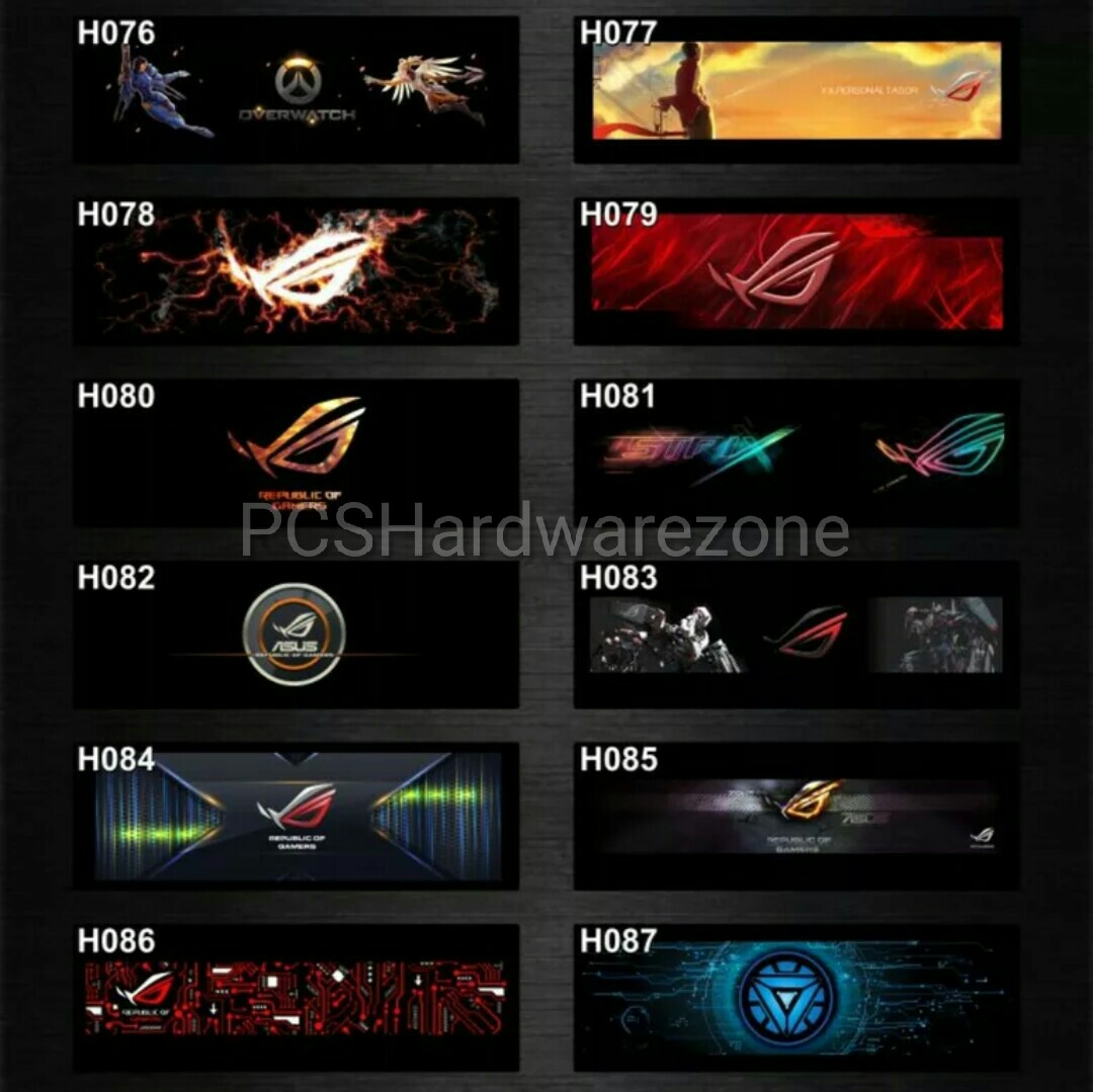 Custom LED/RGB GPU Backplate, Electronics, Computer Parts & Accessories ...