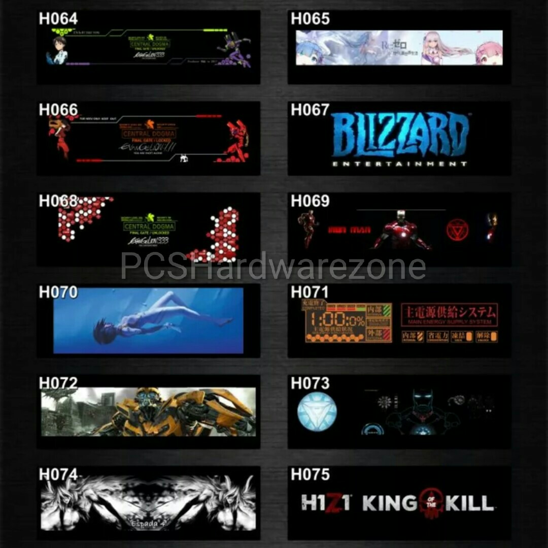 Custom LED/RGB GPU Backplate, Electronics, Computer Parts & Accessories ...