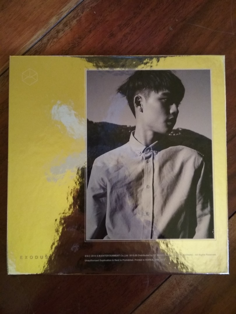 EXO Exodus Album Korean Ver. Kyungsoo D.O Cover, Hobbies & Toys ...