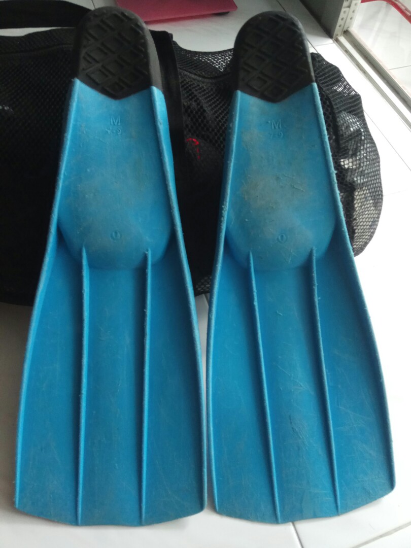Aqua line Flippers, Sports Equipment, Sports & Games, Water Sports on ...