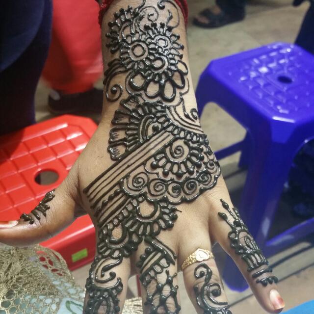Henna Art For Hari Raya. Last 3 Days At Cck Ave 7, Hobbies & Toys ...