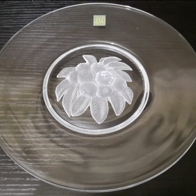 Hoya crystal decor plate, Furniture & Home Living, Kitchenware ...