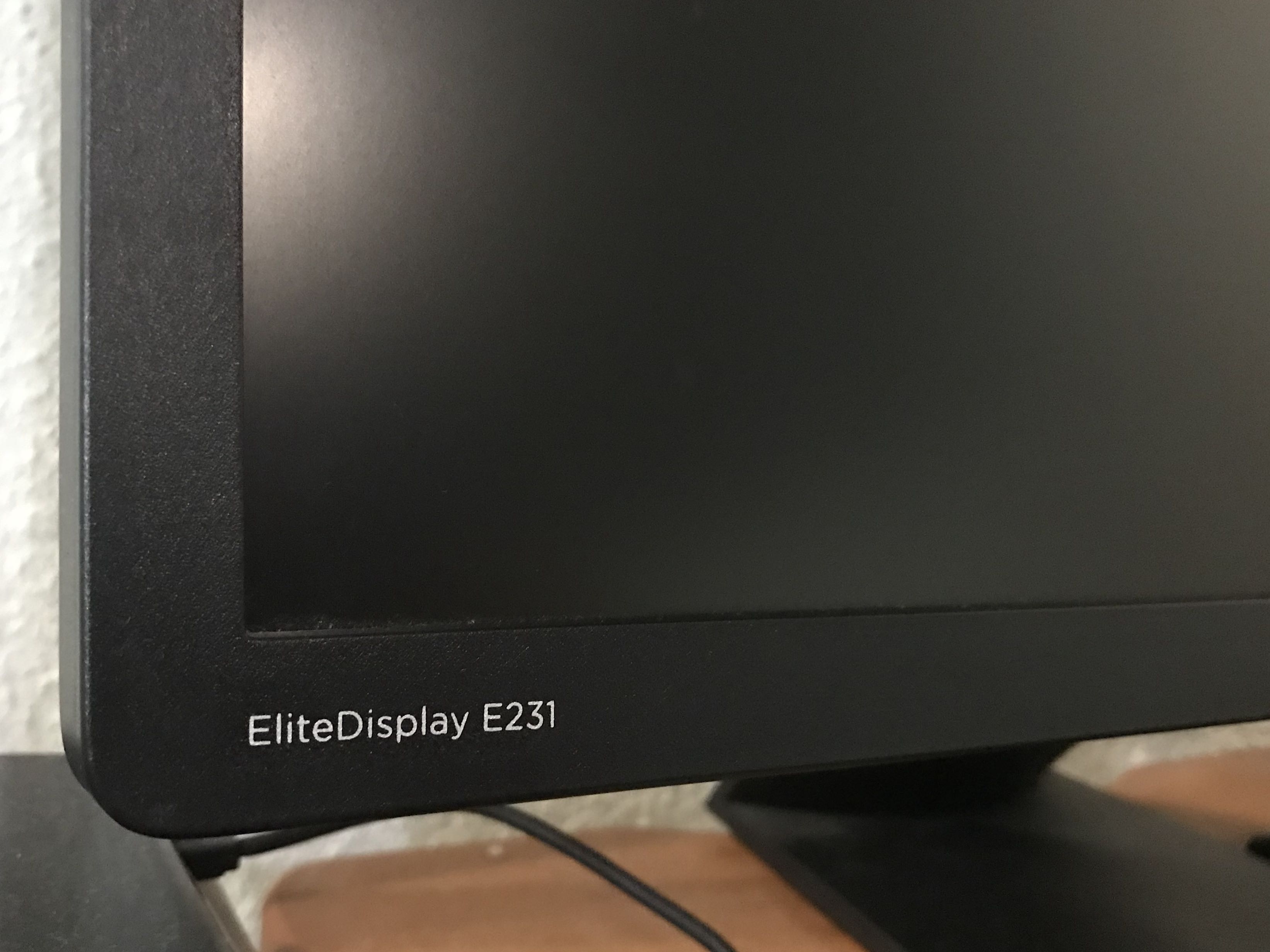 HP EliteDisplay E231 Monitor- Model number - C9V75AA, Computers & Tech, Parts & Accessories ...