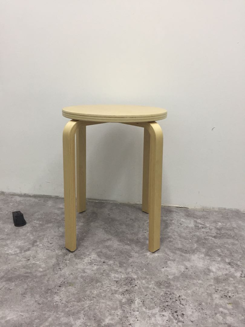 IKEA Stool, Furniture & Home Living, Furniture, Chairs on Carousell