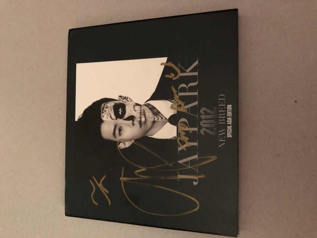 Jay Park New Breed Album with autograph, Hobbies & Toys, Memorabilia & Collectibles, Fan ...