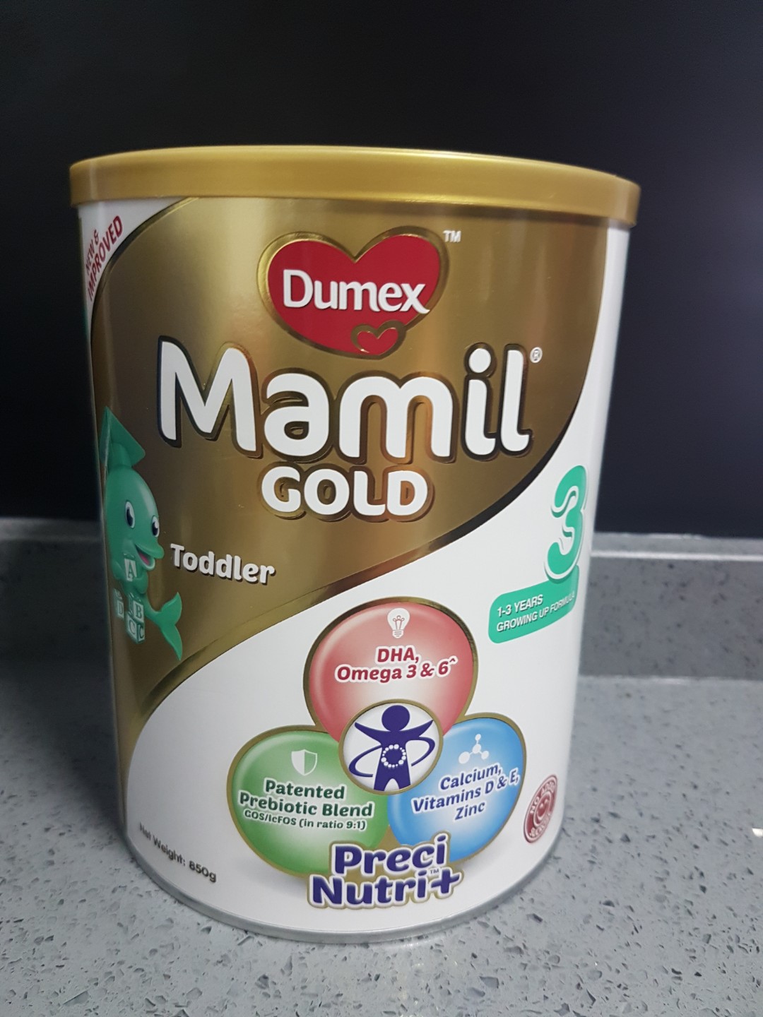 Mamil Gold stage 3 850g, Babies & Kids, Nursing & Feeding, Weaning ...