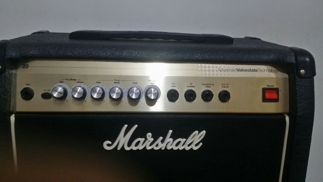 Marshall AVT20X Made in England, Hobbies & Toys, Music & Media, Music ...