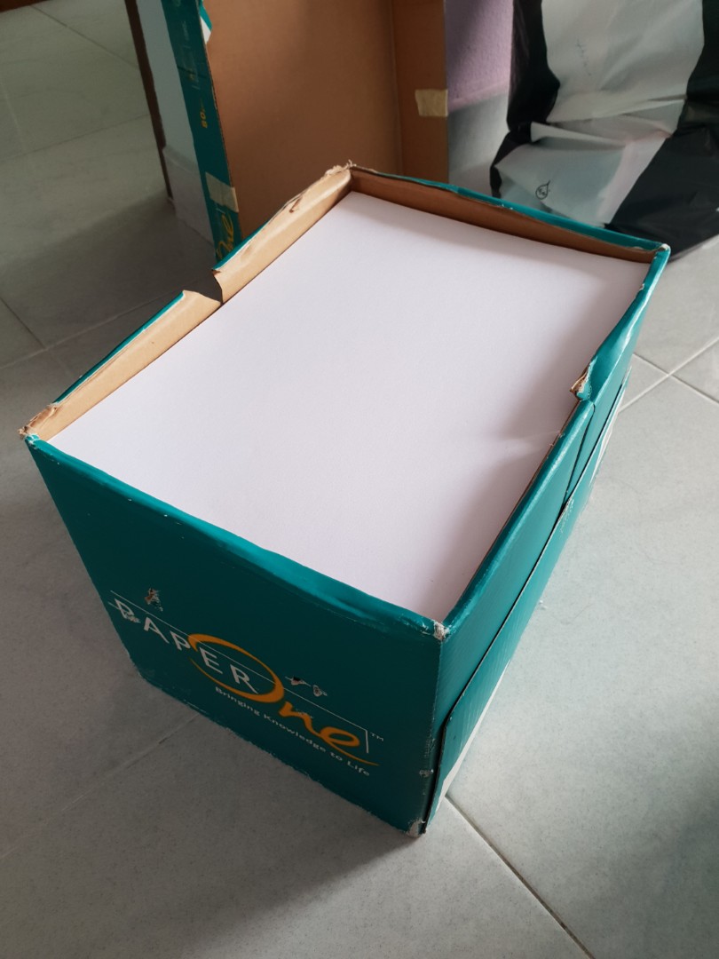 Paper one Box of A4 papers, Hobbies & Toys, Stationery & Craft, Stationery & School Supplies on ...