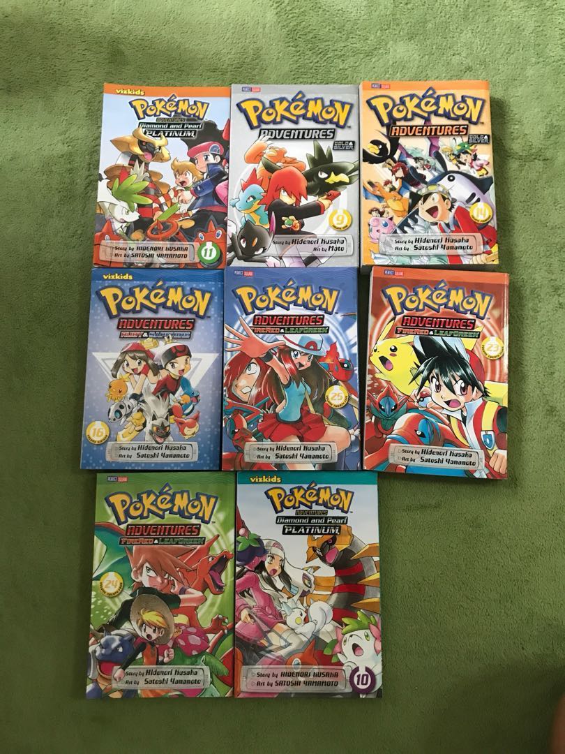 Pokemon adventures comics, Hobbies & Toys, Books & Magazines, Comics ...