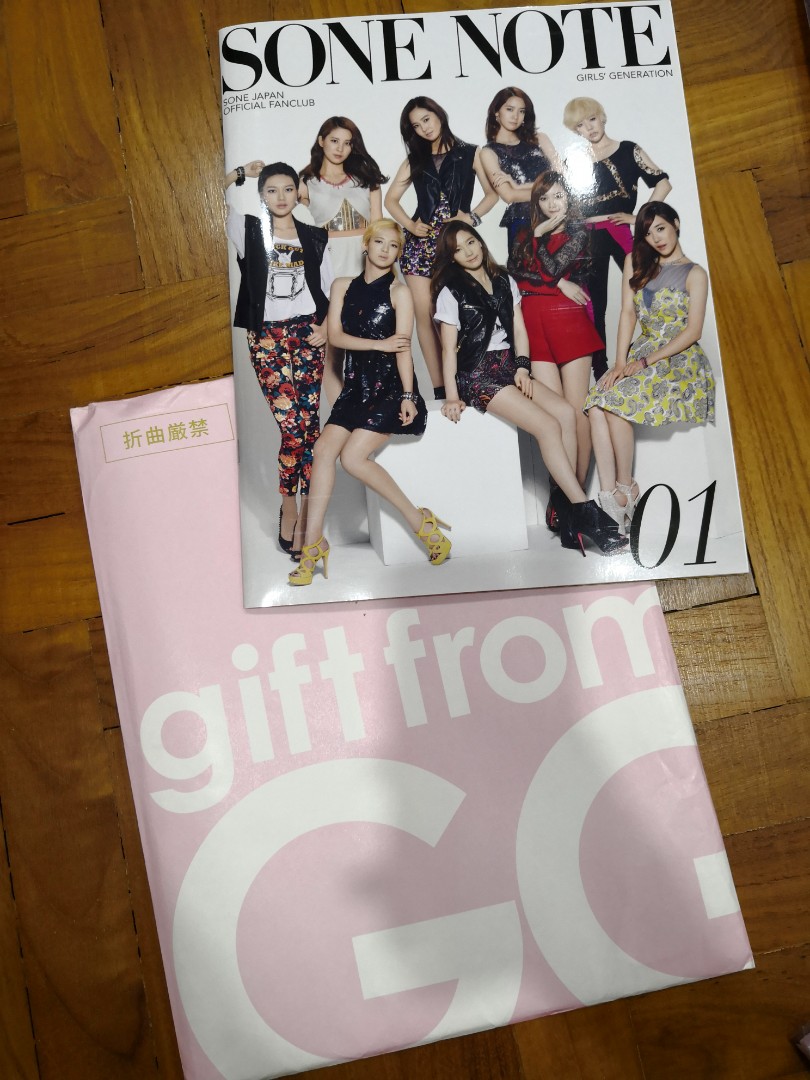RARE SNSD Girls generation SONE NOTE VOL. 1, Hobbies & Toys, Memorabilia & Collectibles, K-Wave ...