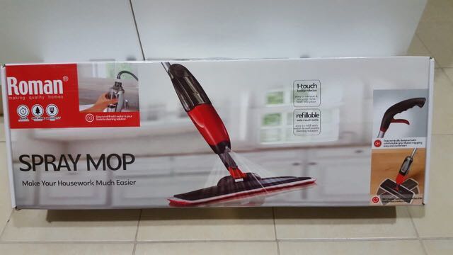 Roman Spray Mop, Furniture & Home Living, Cleaning & Homecare Supplies ...