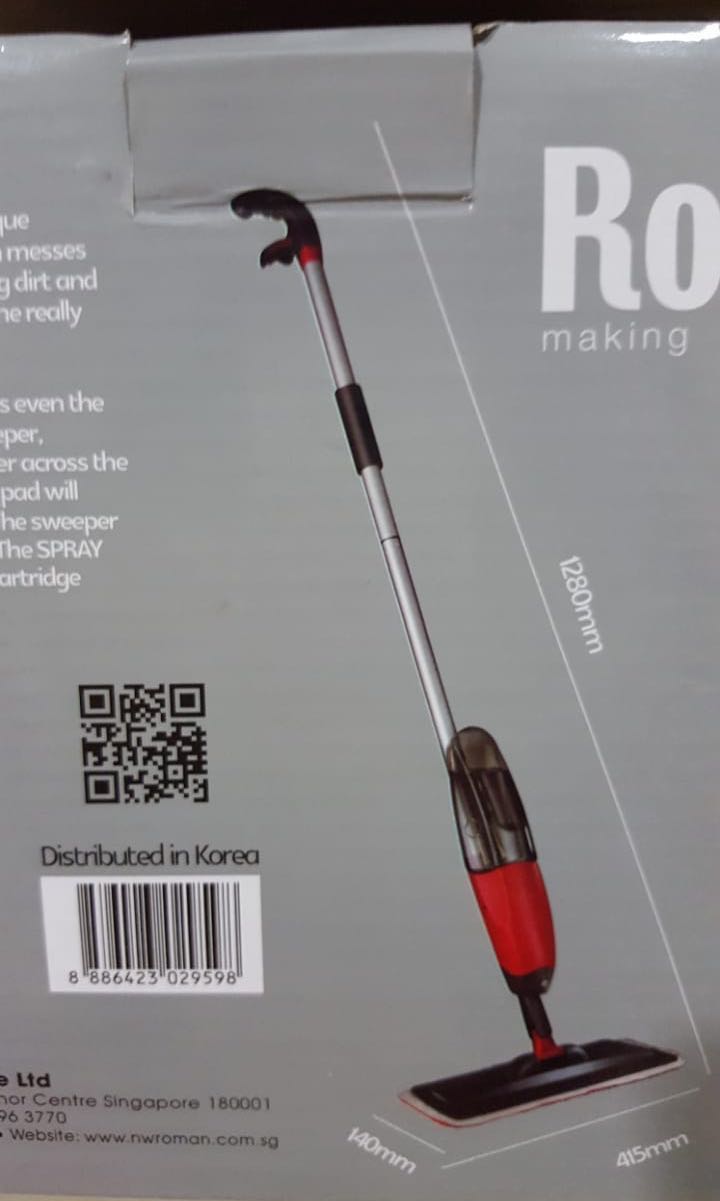 Roman Spray Mop, Furniture & Home Living, Cleaning & Homecare Supplies ...