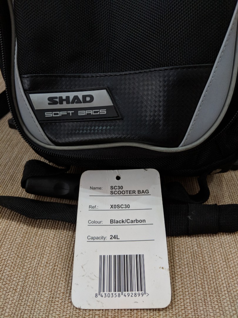 Shad SC30 Scooter Bag, Motorcycles, Motorcycle Accessories on Carousell