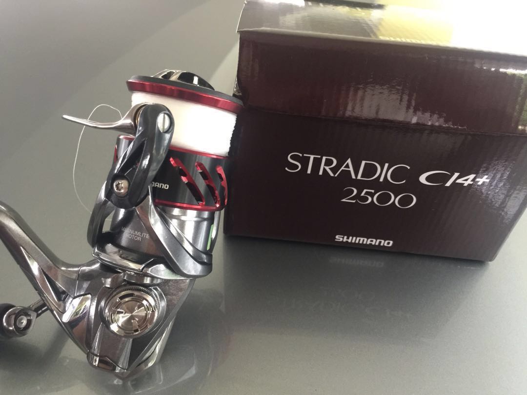 Shimano Stradic Ci4+ 2500 - 2016 model, Sports Equipment, Fishing on ...