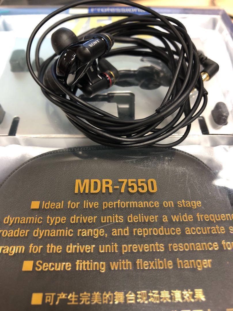 Sony MDR 7550, Audio, Headphones & Headsets on Carousell