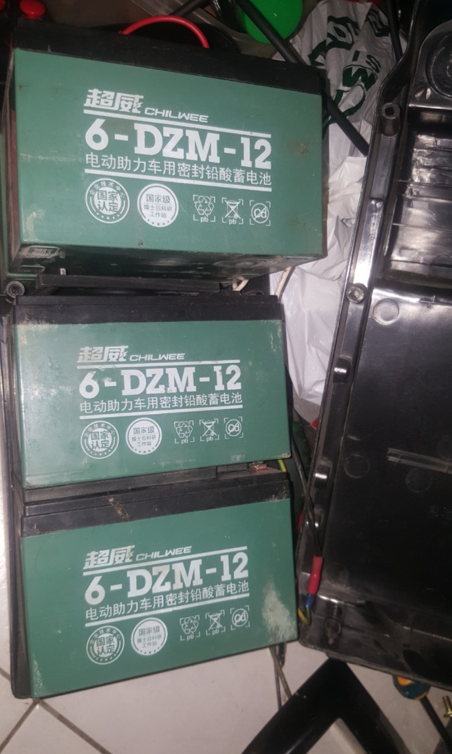 Used Lead Acid Battery, Sports Equipment, Bicycles & Parts, Parts ...