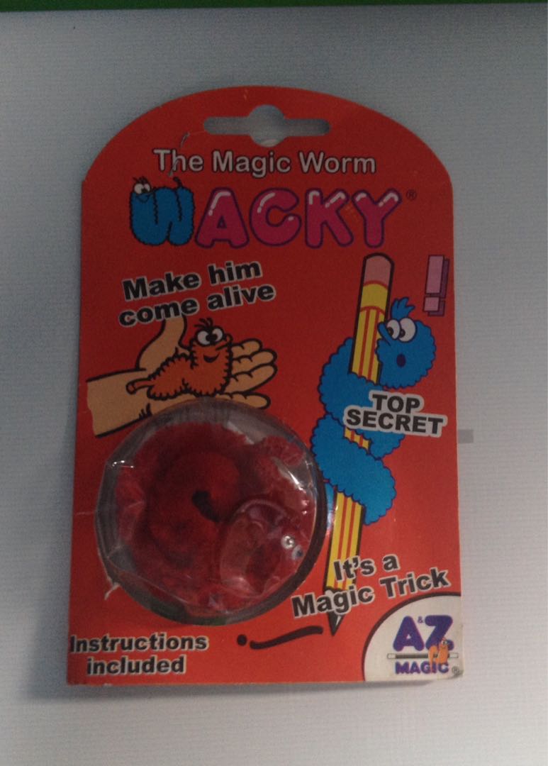 Wacky the magic worm, Hobbies & Toys, Toys & Games on Carousell