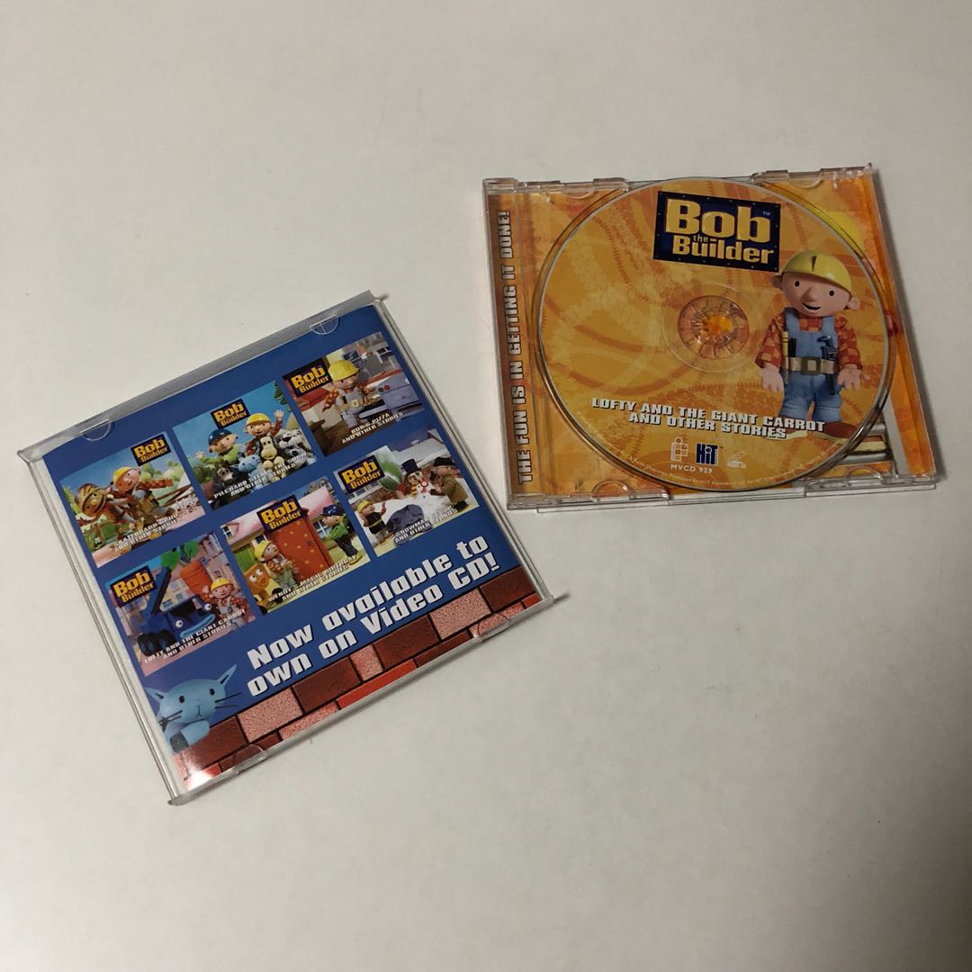 2006 Bob the Builder VCD - 7 stories, Hobbies & Toys, Music & Media, CDs & DVDs on Carousell
