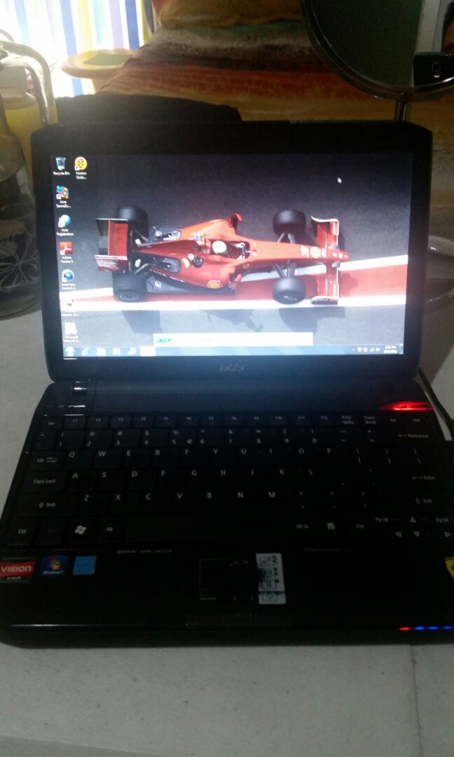 Acer Ferrari one Laptop limited edition, Computers & Tech, Laptops ...