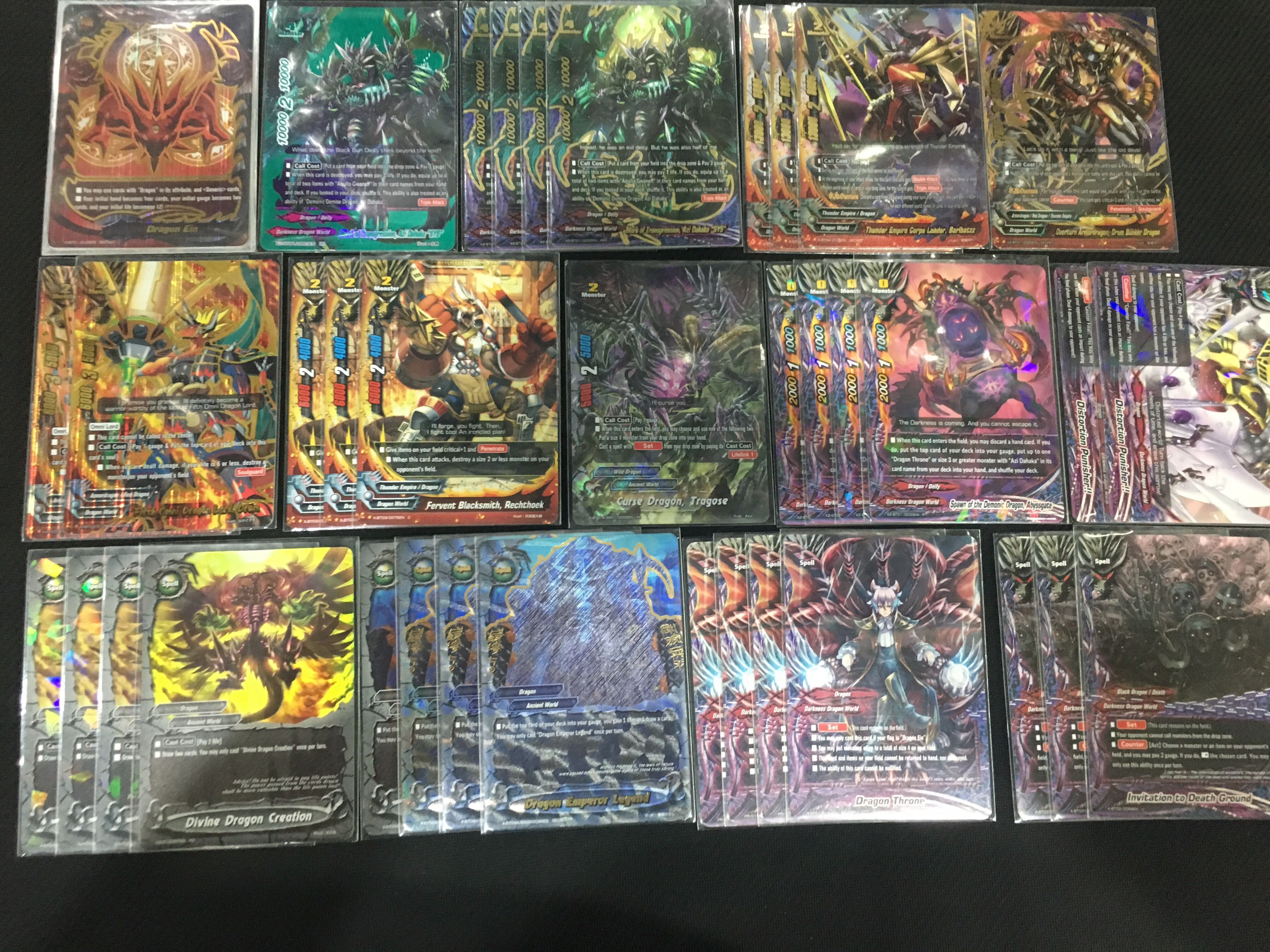Buddyfight Dragon Ein Deck, Hobbies & Toys, Toys & Games on Carousell