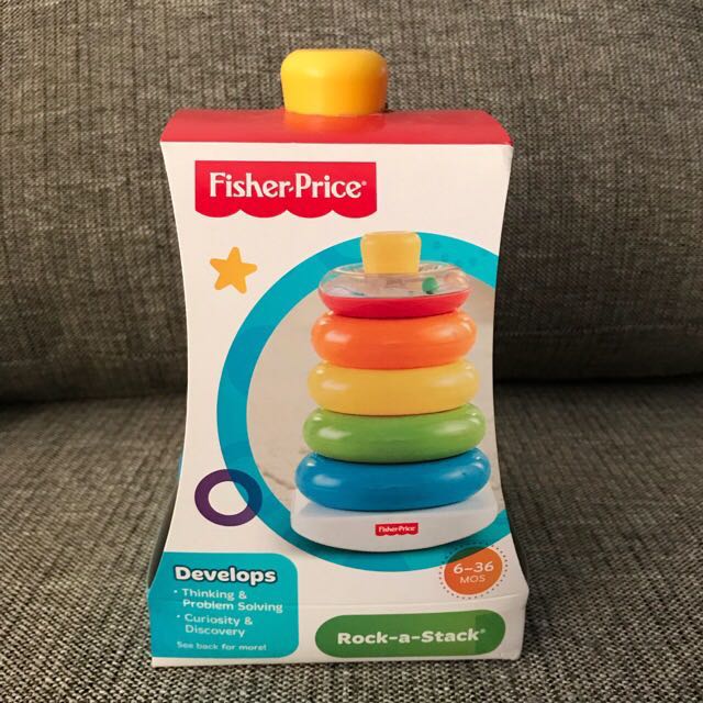 Fisher-Price Rock-a-stack, Babies & Kids, Infant Playtime on Carousell