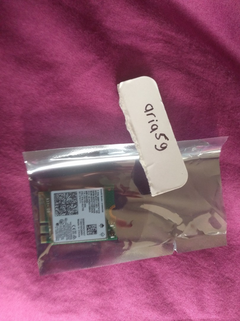 Intel Wireless-AC 3168 Card, Computers & Tech, Parts & Accessories ...