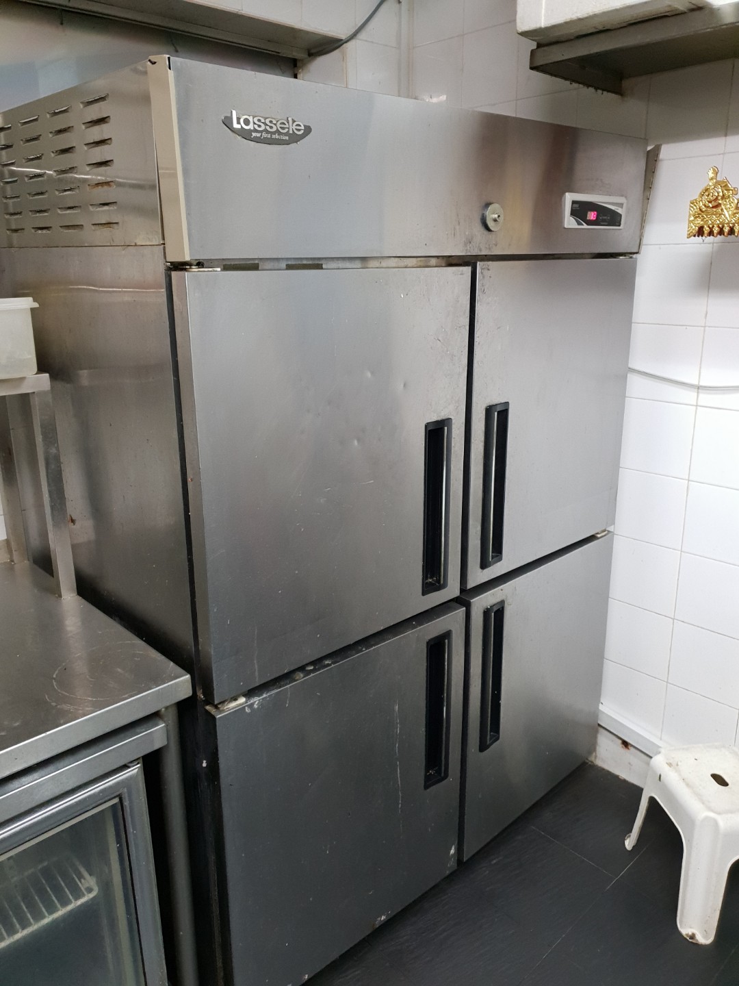 lassele 4 door upright freezer, TV & Home Appliances, Kitchen ...