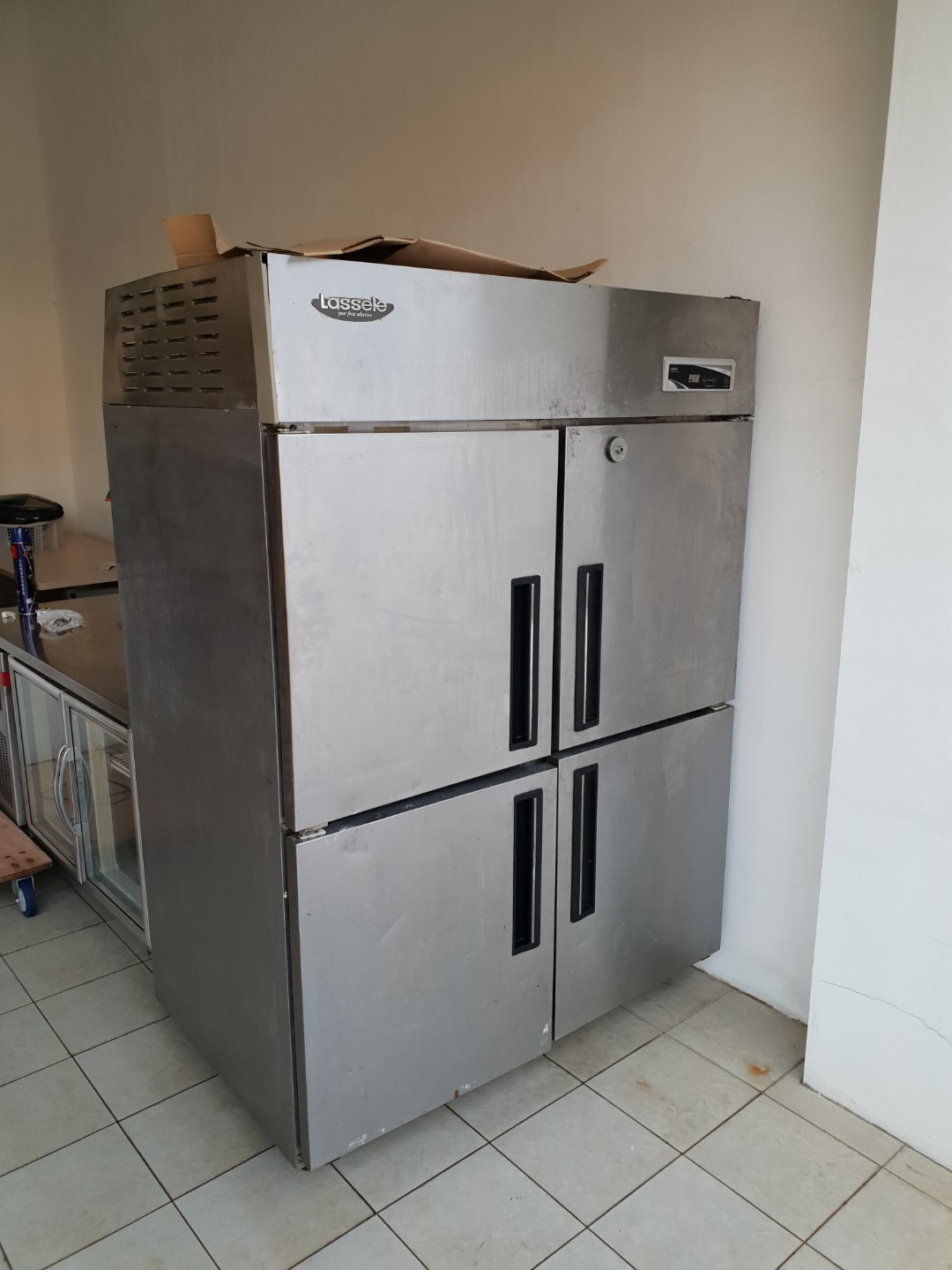 lassele 4 door upright freezer, TV & Home Appliances, Kitchen ...