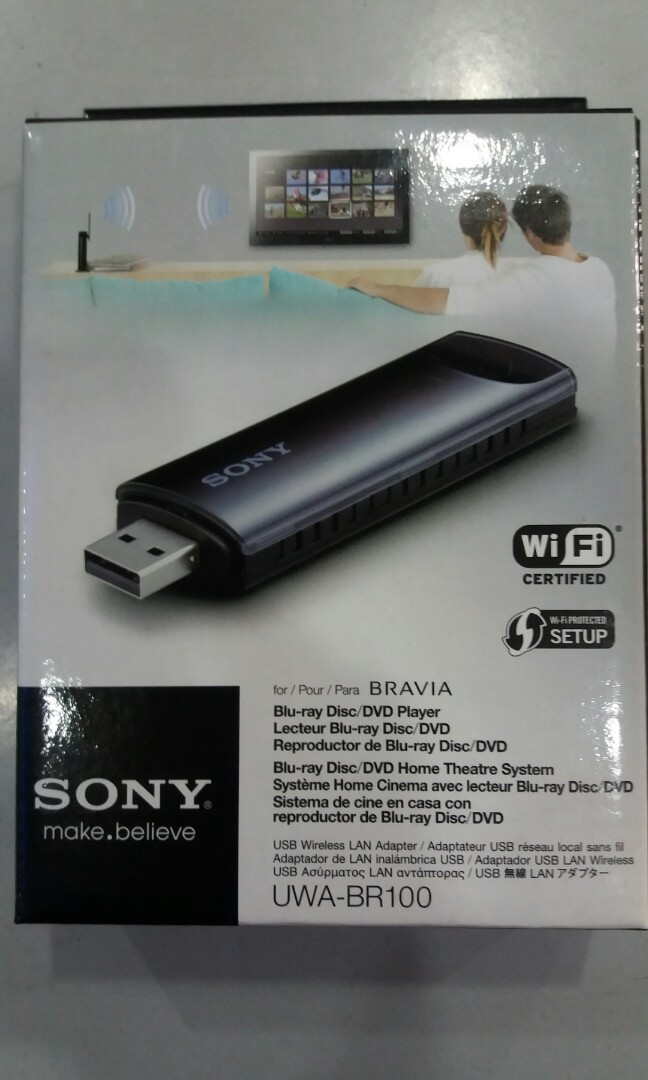 Sony UWA-BR100 WiFi Dongle, Computers & Tech, Parts & Accessories, Networking on Carousell