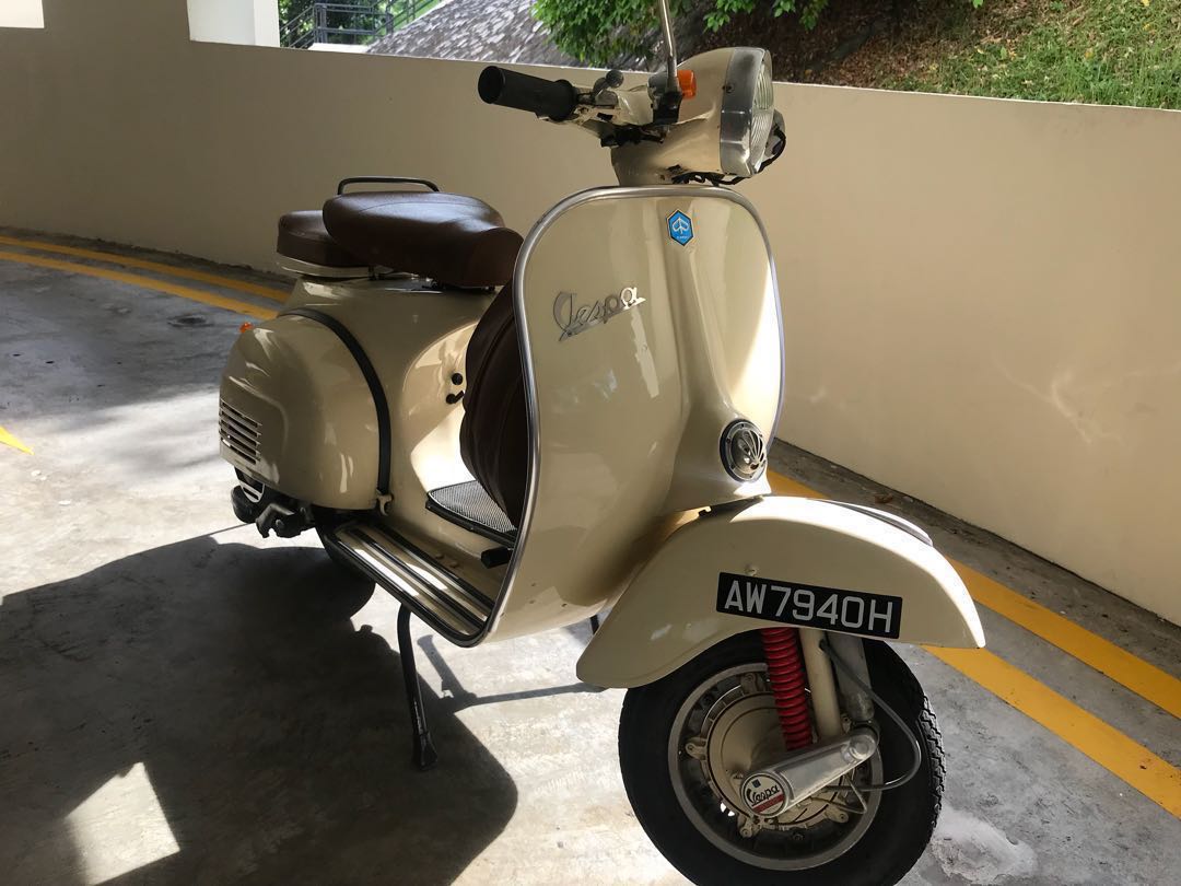 Vintage 1980 AW-plate PX150 (serious buyer only), Motorcycles ...