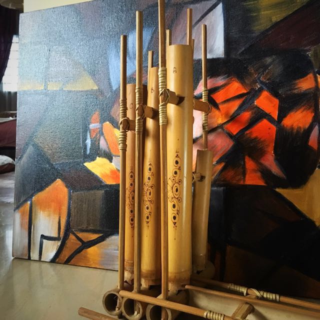 3 Angklong musical Percussion instrument Idiophone pitch, Furniture ...